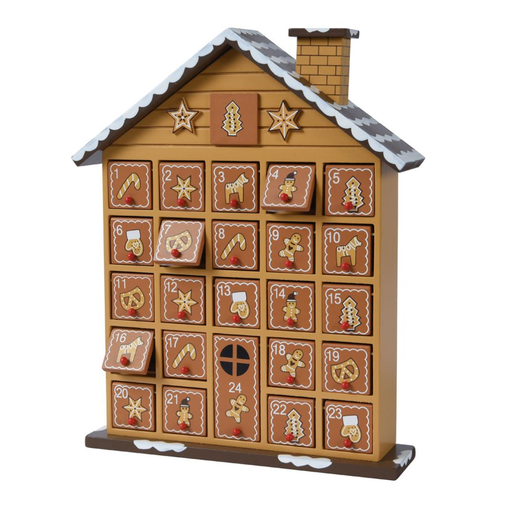 Gingerbread House Christmas Advent Calendar | Fill Your Own Advent Cal ...