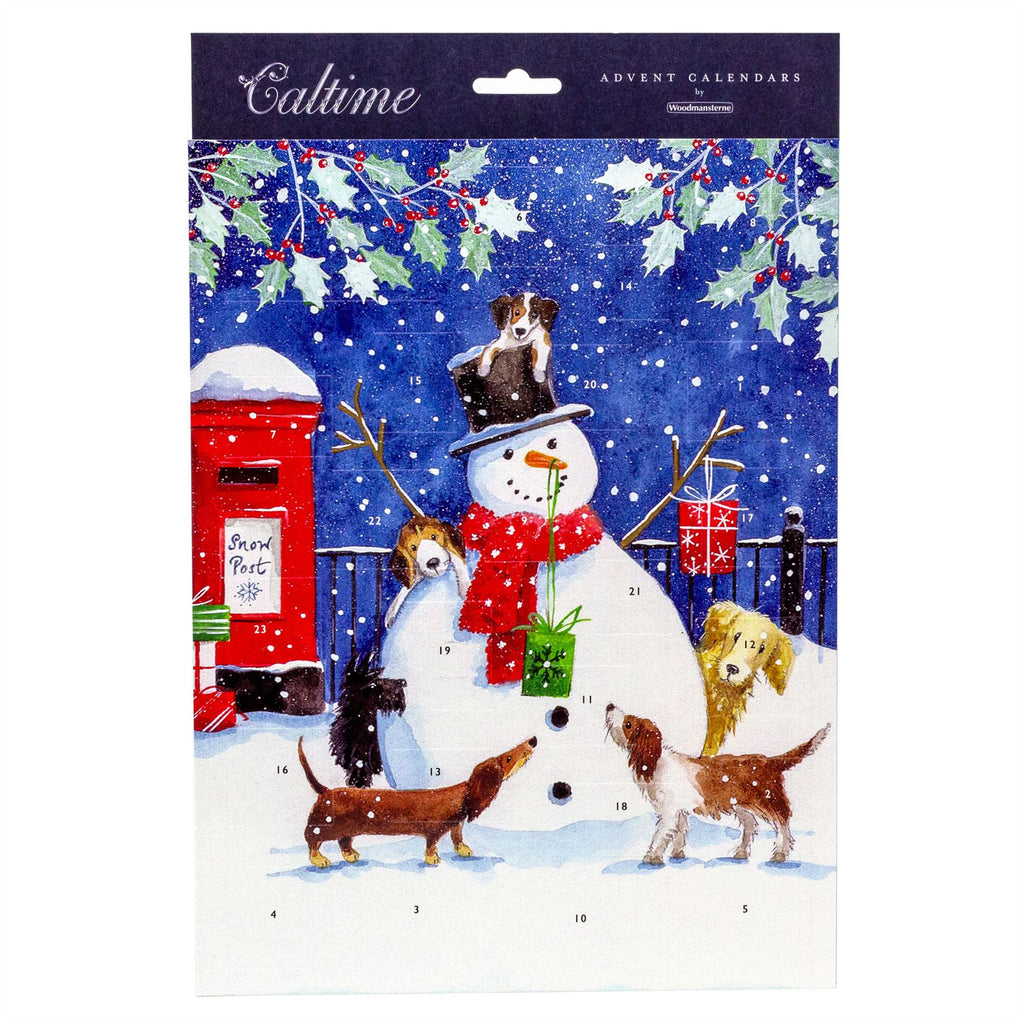 Snowman Christmas Advent Calendar | Dogs Picture Advent Calendar - 32 ...
